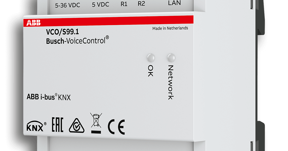 Busch-VoiceControl® - Bedien KNX-systemen met je stem
